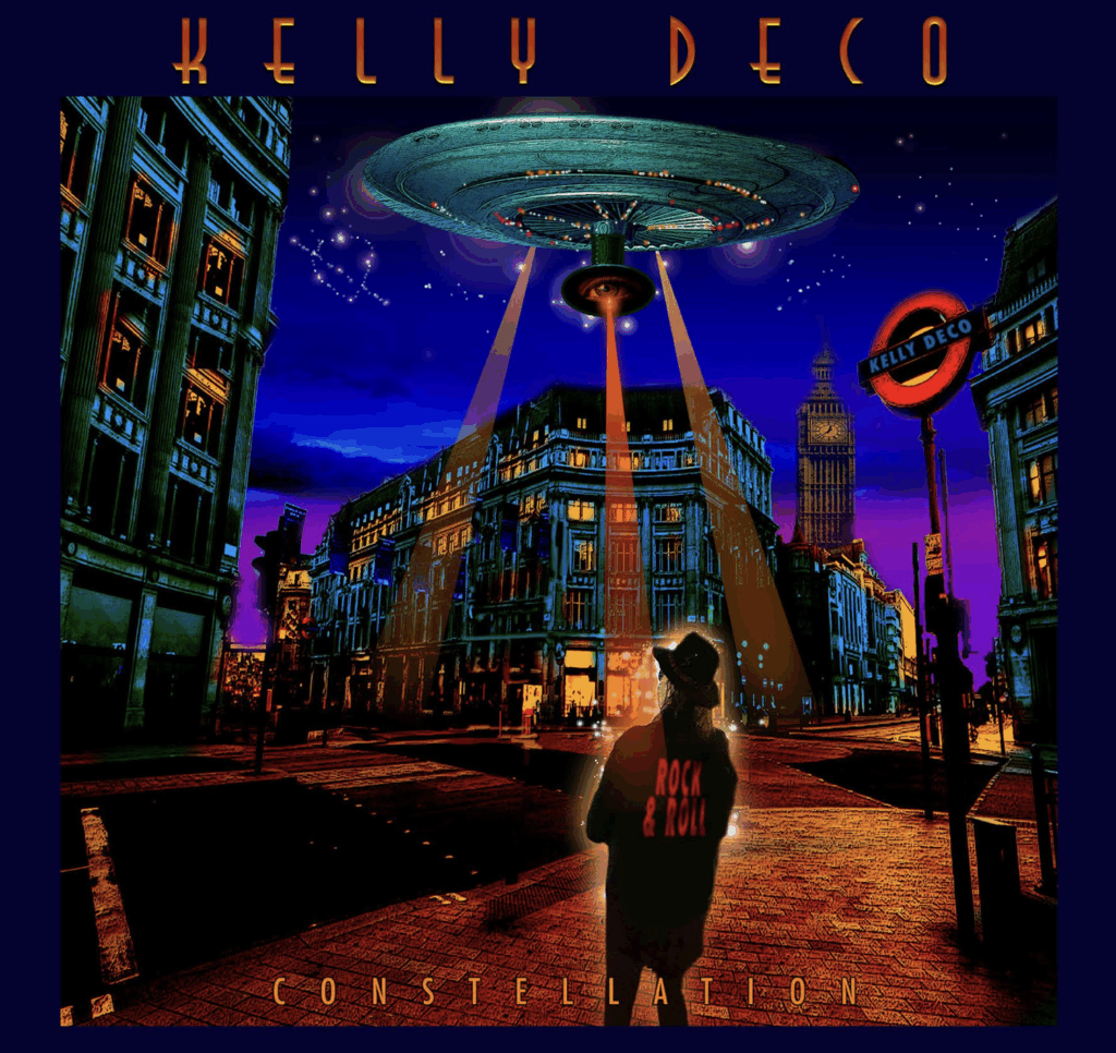 VINTAGE-FUTURISM ROCK N ROLL SPACE-LOVE-GURU KELLY DECO BRINGS TO LIFE ...